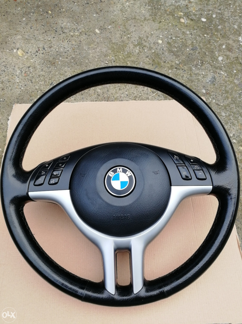 Trokraki volan bmw e46 sa airbagom,više komada - Volani - OLX.ba