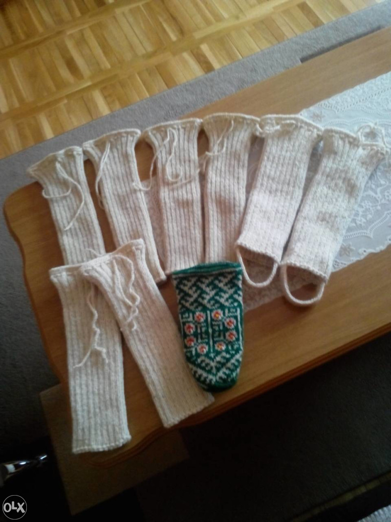 Vunene čarape za folklor - Priglavci/Vunene čarape - OLX.ba