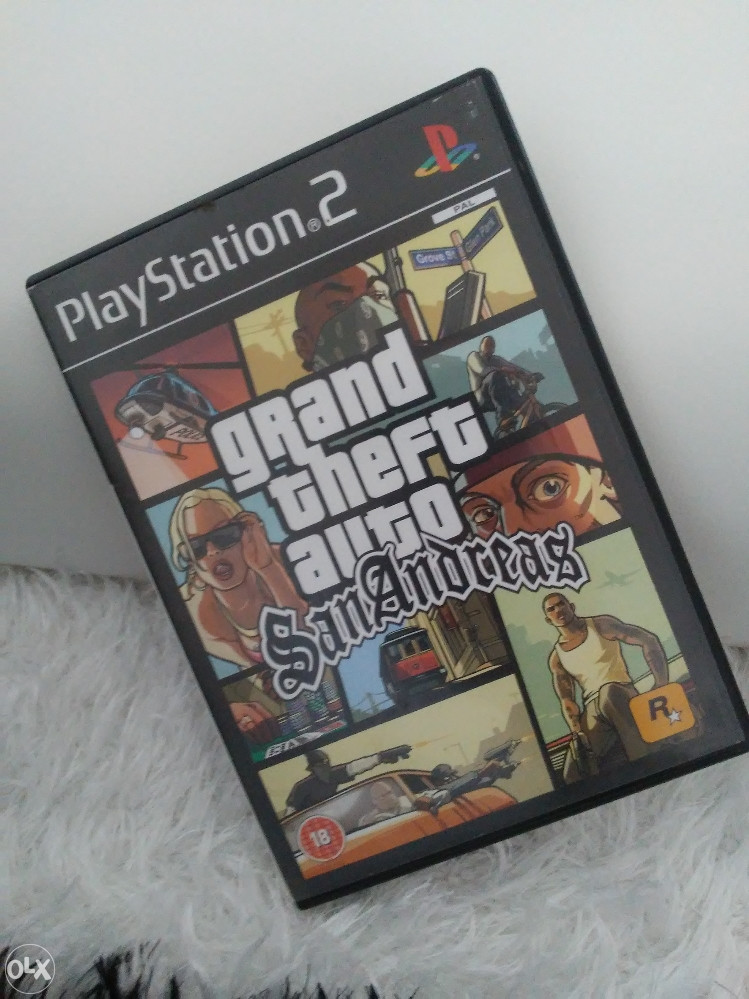 Gta San Andreas playstation 2 ps2 igre igrice - Igre za PC i konzole ...