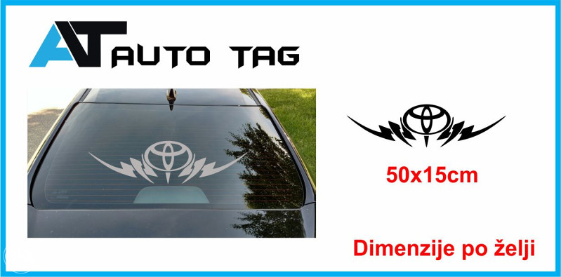 Stikeri i auto naljepnice/naljepnica TOYOTA - Naljepnice/Stikeri - OLX.ba