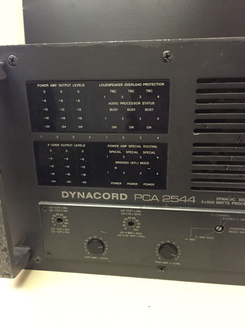 Pojacalo snagas Dynacord PCA 2544 - Pojačala i wooferi - OLX.ba