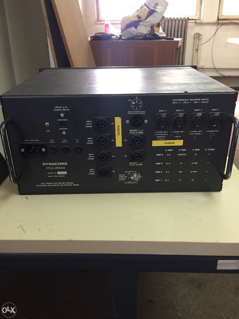 Pojacalo snagas Dynacord PCA 2544 - Pojačala i wooferi - OLX.ba