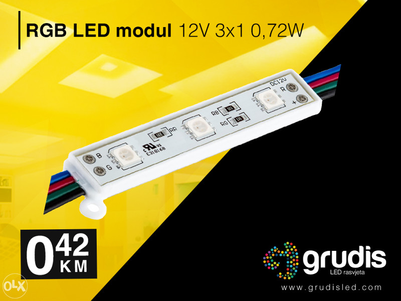 LED modul RGB 3x1 0,72W - LED rasvjeta - OLX.ba