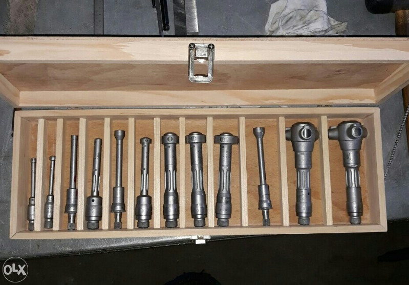 Mikrometri (TESA) mikrometar za rupu set 12kom - Dijelovi za mašine i ...