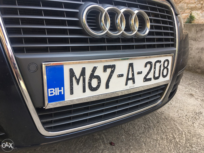 Okvir / okvirovi za tablice - INOX - par - ORIGINAL - Okviri za tablice ...