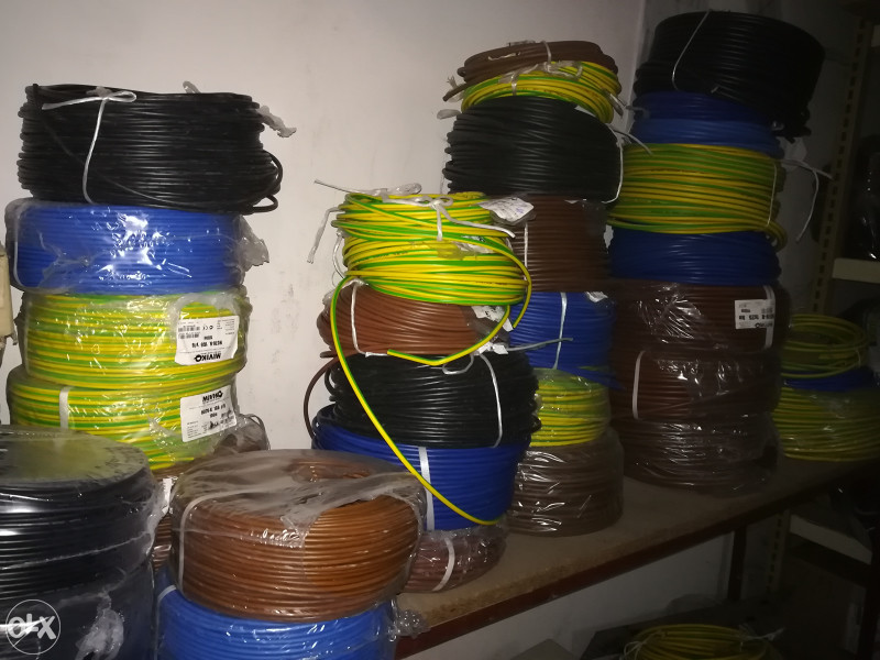 Kabal PF P/F jednožilni 10 mm2 razne boje H07V-K - Instalacioni kablovi ...