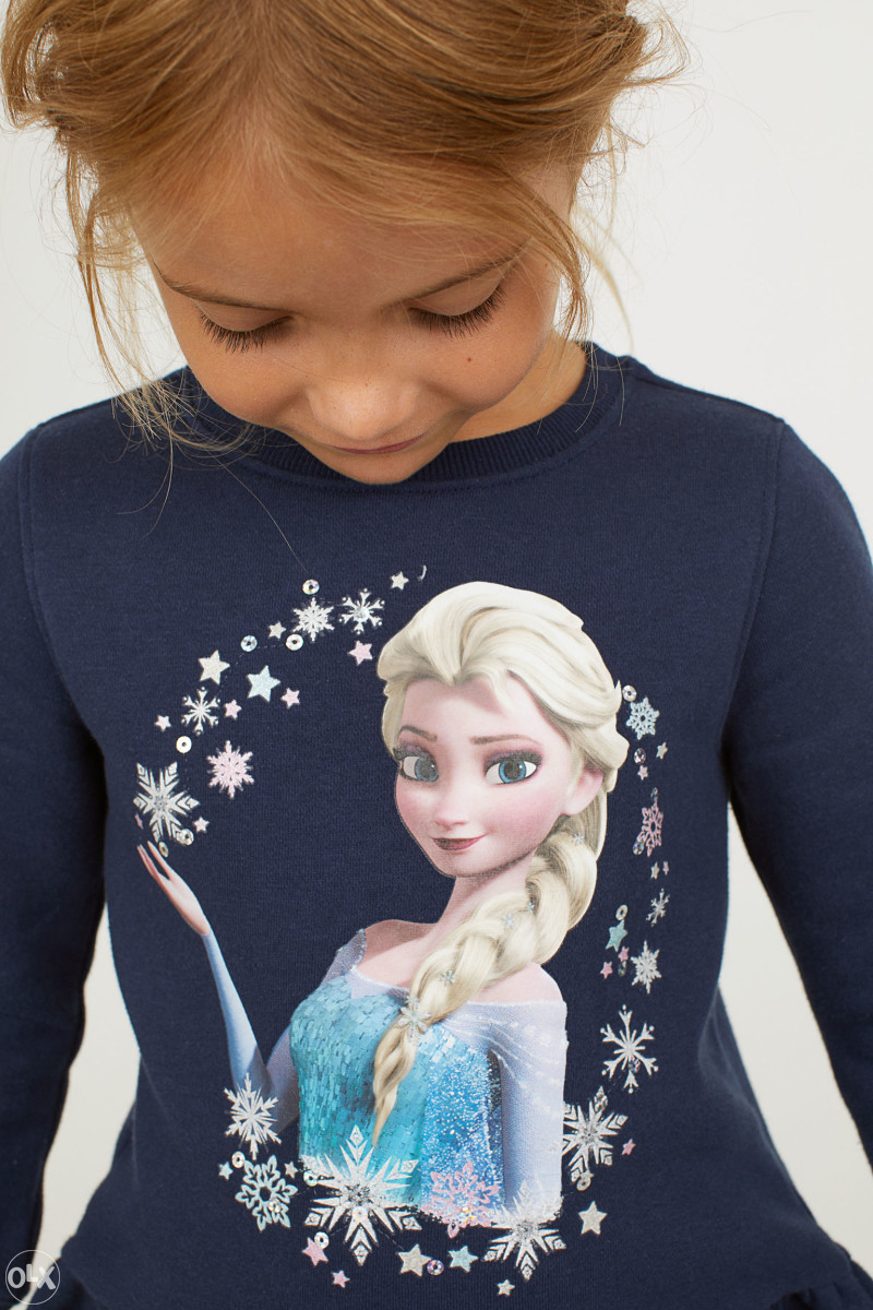 H&M haljinica Frozen Elsa + zlatne baletanke Elsa - Haljine - OLX.ba