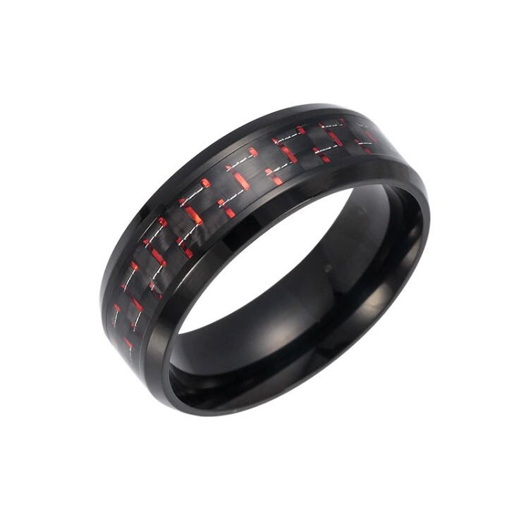 Prsten muski karbonska vlakna 1x - Prstenje - OLX.ba