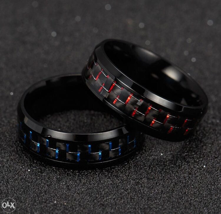 Prsten muski karbonska vlakna 1x - Prstenje - OLX.ba