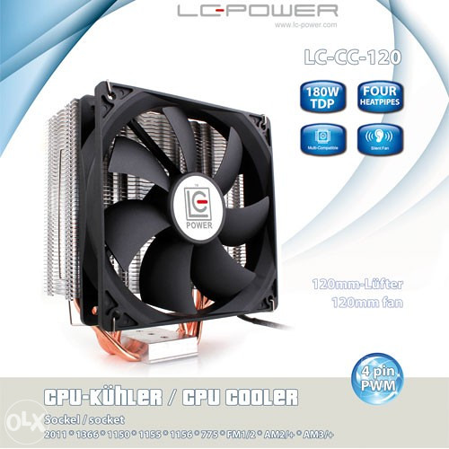 LC Power Cosmo Cool LC-CC-120 CPU Cooler - Cooleri - OLX.ba
