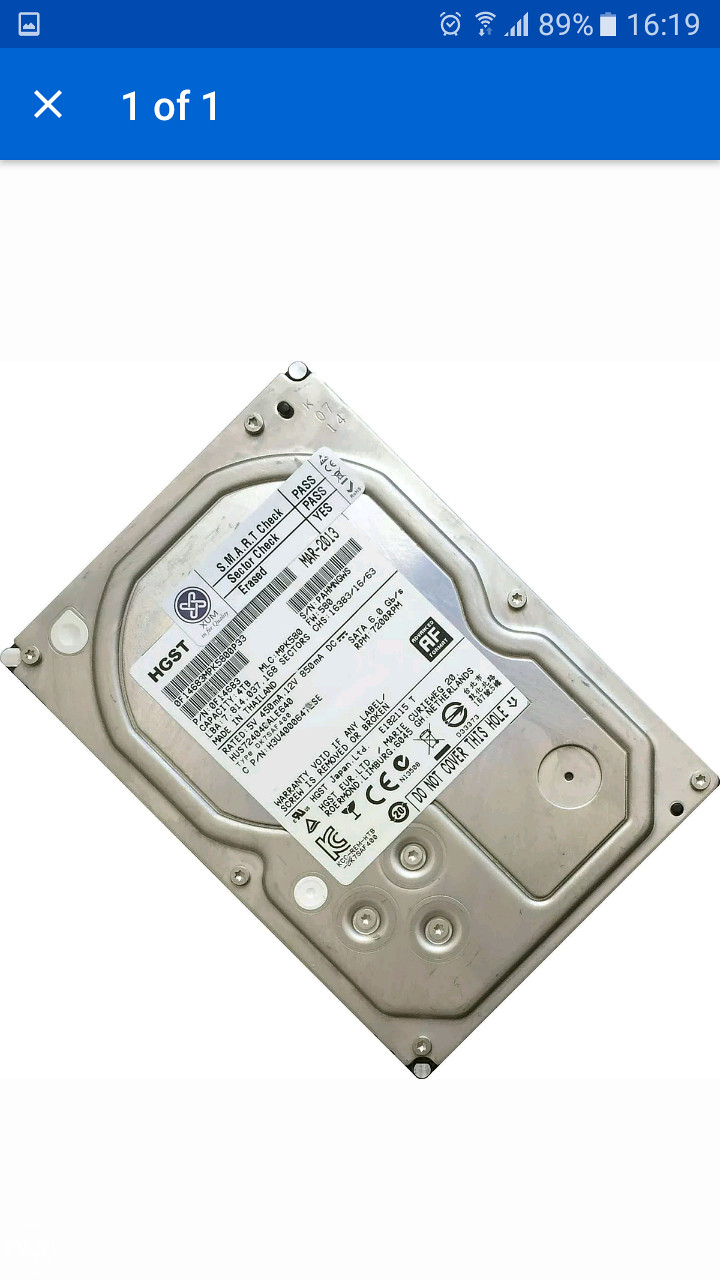 hard disk hitachi 4 TB 7200RPM SATA III - Hard diskovi (HDD) - OLX.ba