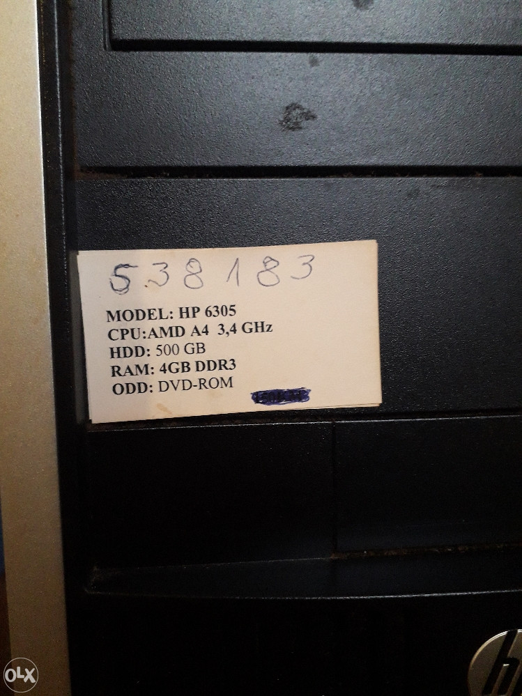 Racunar HP Compaq 6305 - Desktop Računari - OLX.ba
