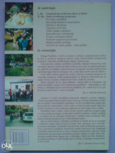 A.Došen-Dobud: Predškola vodič za voditelje i roditelje - Stručne - OLX.ba