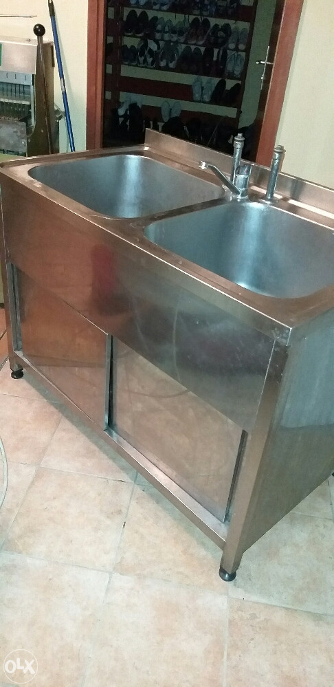 Sudopera Dupla profesionalna INOX 120cm. - Ostali ugostiteljski ...