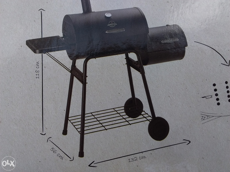 Americki rostilj na ugalj XL - Roštilji i ražnjevi - OLX.ba