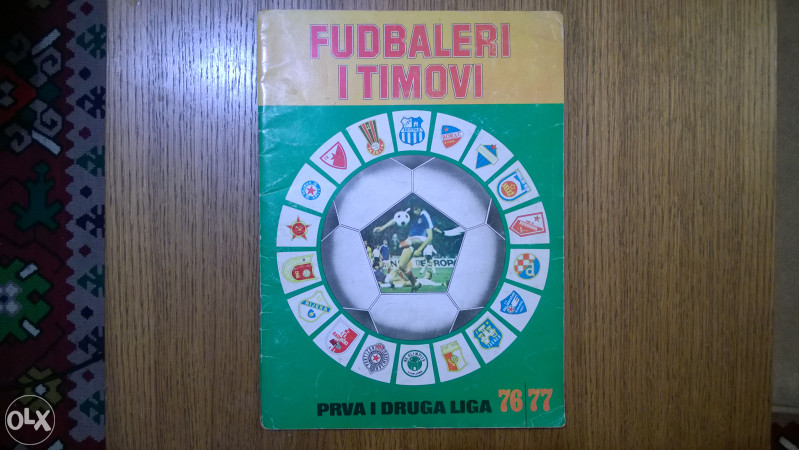 Album sa sličicama FUDBALERI I TIMOVI 76/77 - Sličice i albumi - OLX.ba