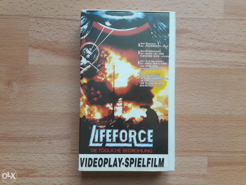 VHS KASETA-LIFE FORCE-ORGINAL - Filmovi i serije - OLX.ba