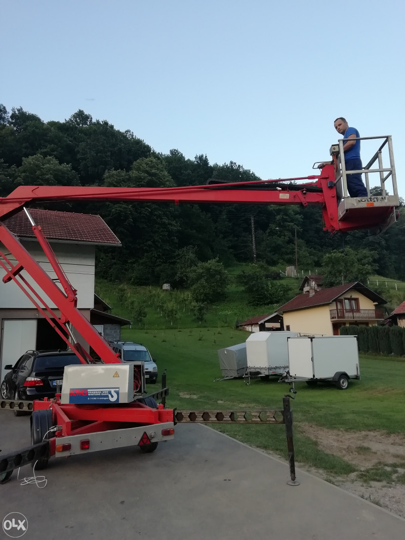 Dizalica sa korpom kran korpa iznajmljivanje izdavanje - Kranovi i ...