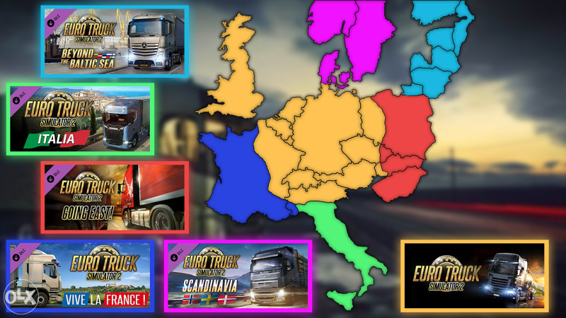 Euro Truck Simulator 2 ETS2 + Map Booster DLC - Igre - OLX.ba
