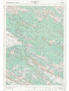 Topografska karta Ivanić Grad - Literatura - Ostalo - Visoko - OLX.ba