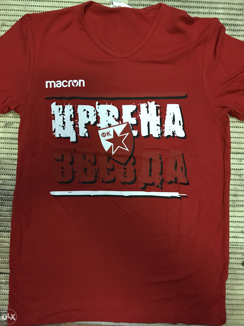 MAJICE CRVENA ZVEZDA MACRON,MAJICA CRVENA ZVIJEZDA - Majice i košulje ...