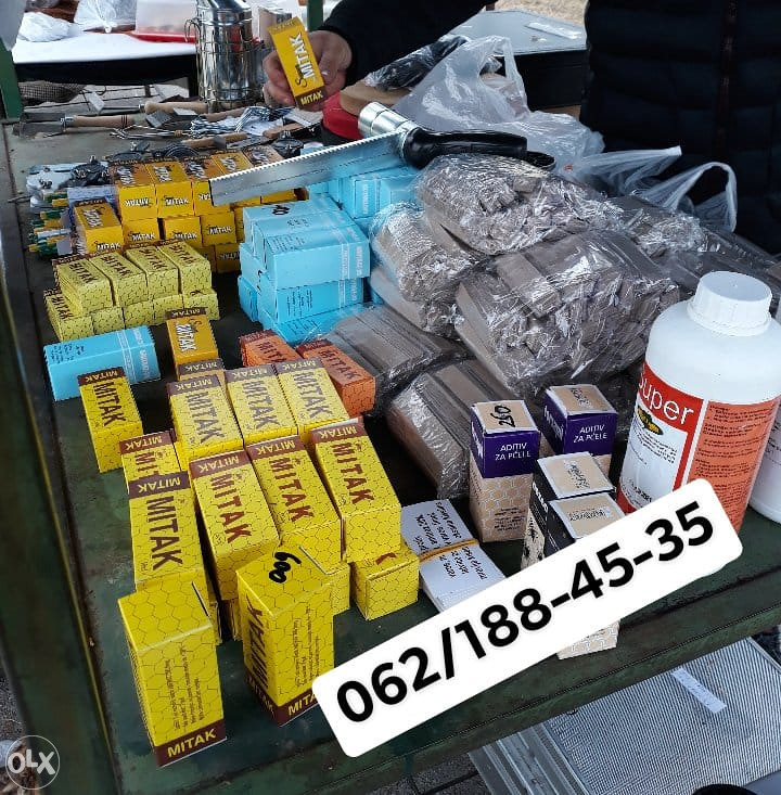 MITAK AMITRAZ HERBA STRIP SUPER STRIP TIMOL - Oprema za pčelarstvo - OLX.ba