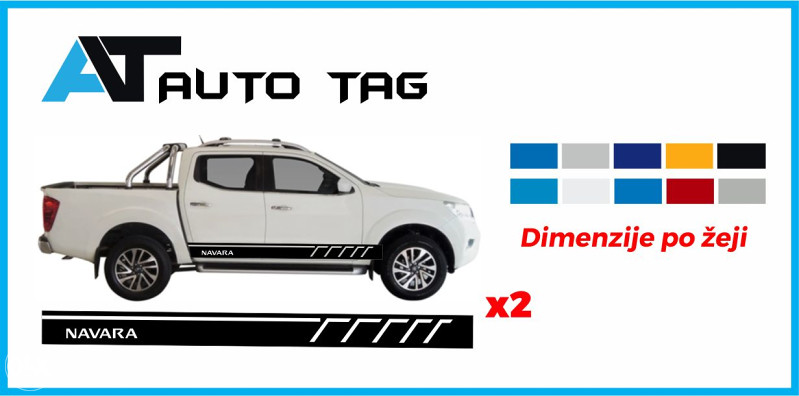 Stikeri i auto naljepnice/naljepnica za NISSAN NAVARA - Naljepnice ...