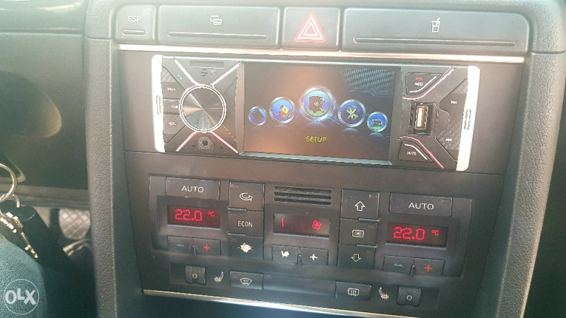 AUDI A4 B6, B7, 1DIN Auto Radio DVD USB +BLENDA - CD/DVD/MC/Radio ...