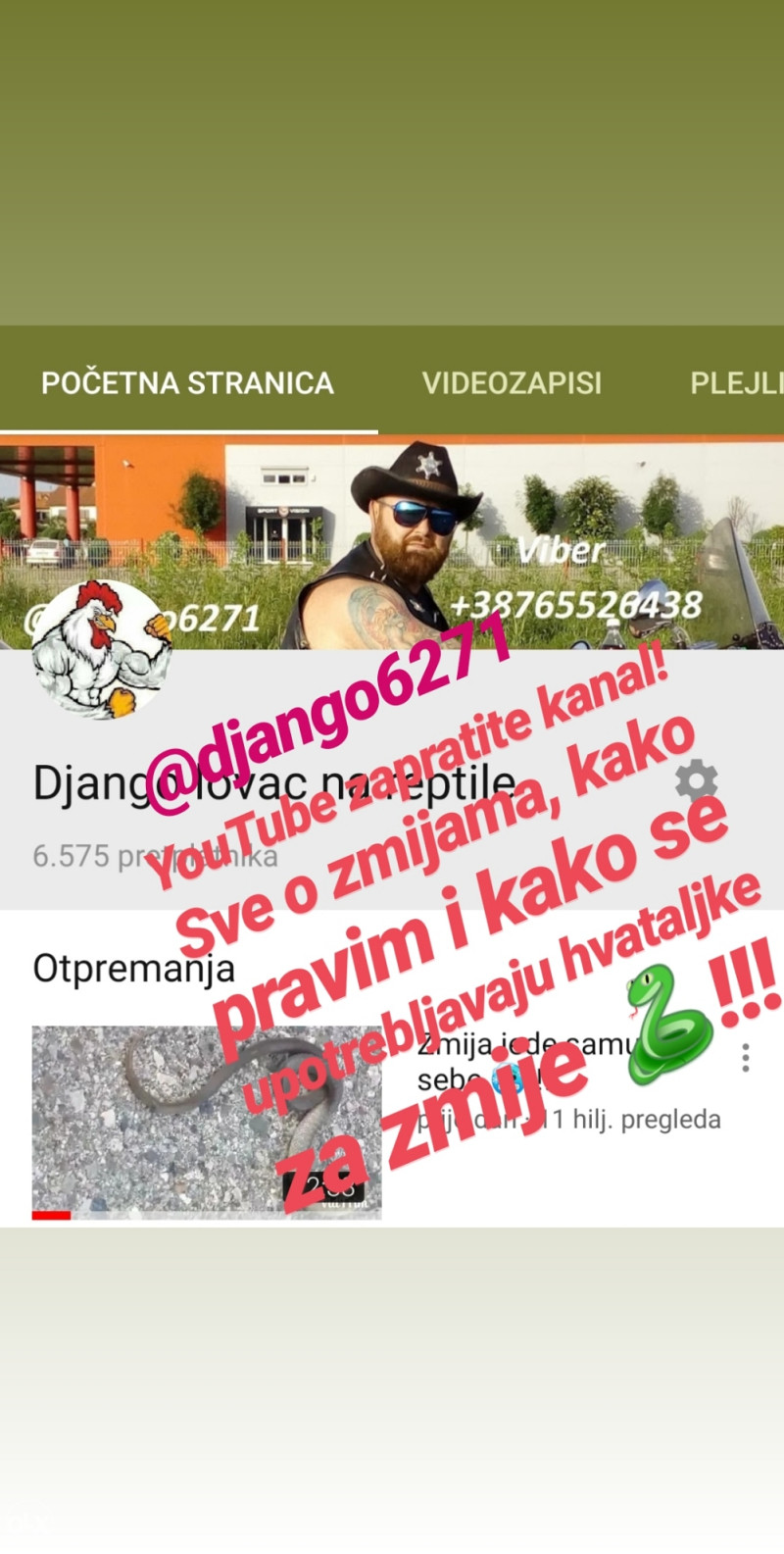 Hvataljka ( stipaljka) za zmije - Ostalo - OLX.ba