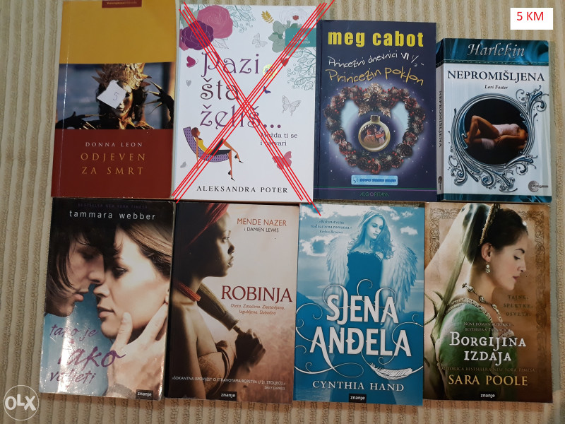 LOT KNJIGA, ROMANI, BELETRISTIKA, BESTSELERI, HITOVI - Beletristika ...