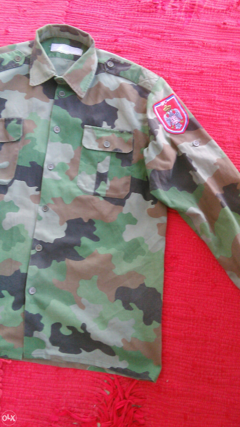 Vojna kosulja M93 VRS sa amblemom - Vojna oprema - OLX.ba
