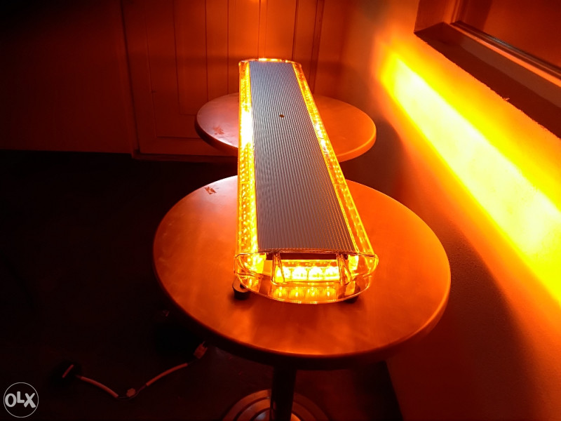 Rotacija led diode, plava-zuta svjetlost 12-24v,118cm - Rotacije - OLX.ba