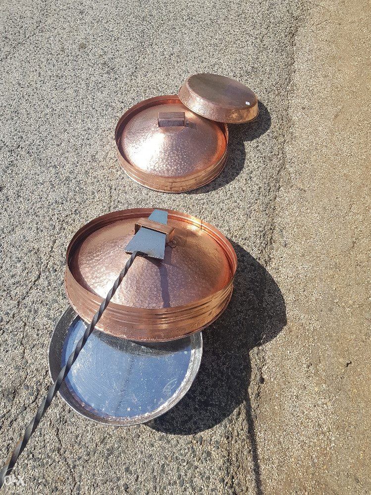 Sač sac peka od bakra fi 55 cm - Sačevi, peke i kotlići - OLX.ba