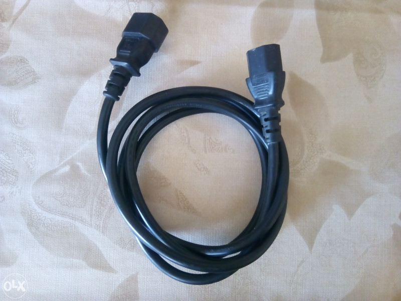 Produžni napojni kabal za PC, MONITOR, PRINTER... - PC kablovi - OLX.ba