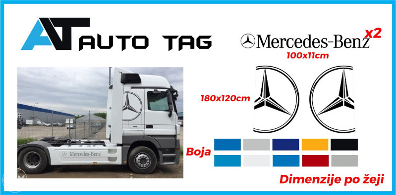 Stikeri i auto naljepnice/naljepnica za kamion MERCEDES - Naljepnice ...