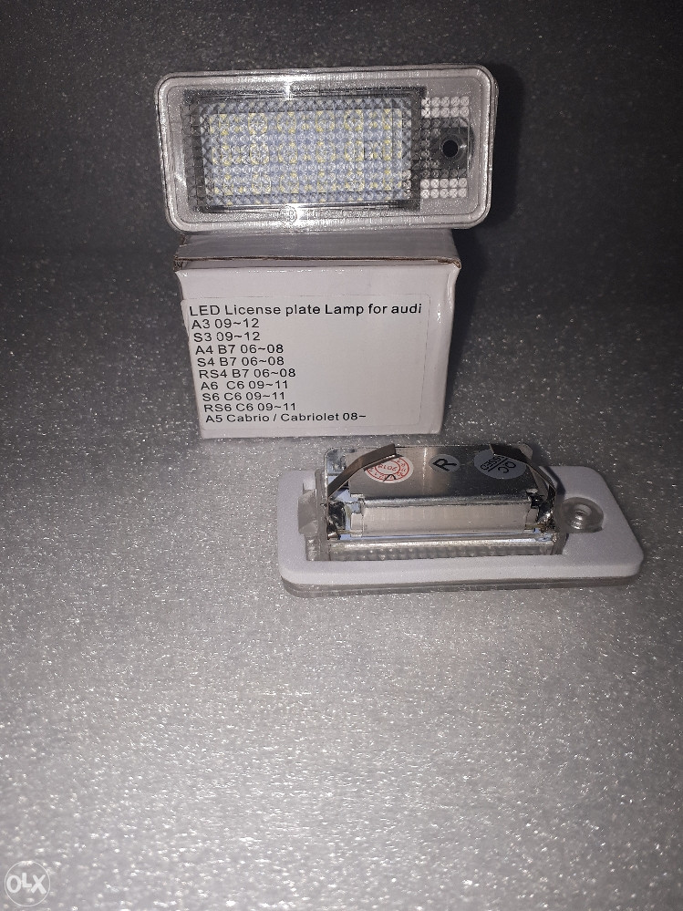 Auto led kucista tablica, kuciste za tablice Audi - Svjetla tablica - OLX.ba