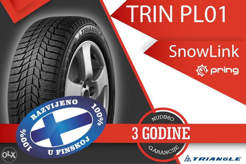 165/60R14 TRIANGLE SNOWLINK-PL01 165/60 R1(165 60 14) - Gume - OLX.ba