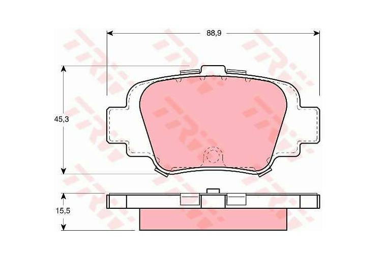 Disk pločice Nissan Micra (K11) 1.0,1.3,1.4 92-2003 - Diskovi/Pločice ...