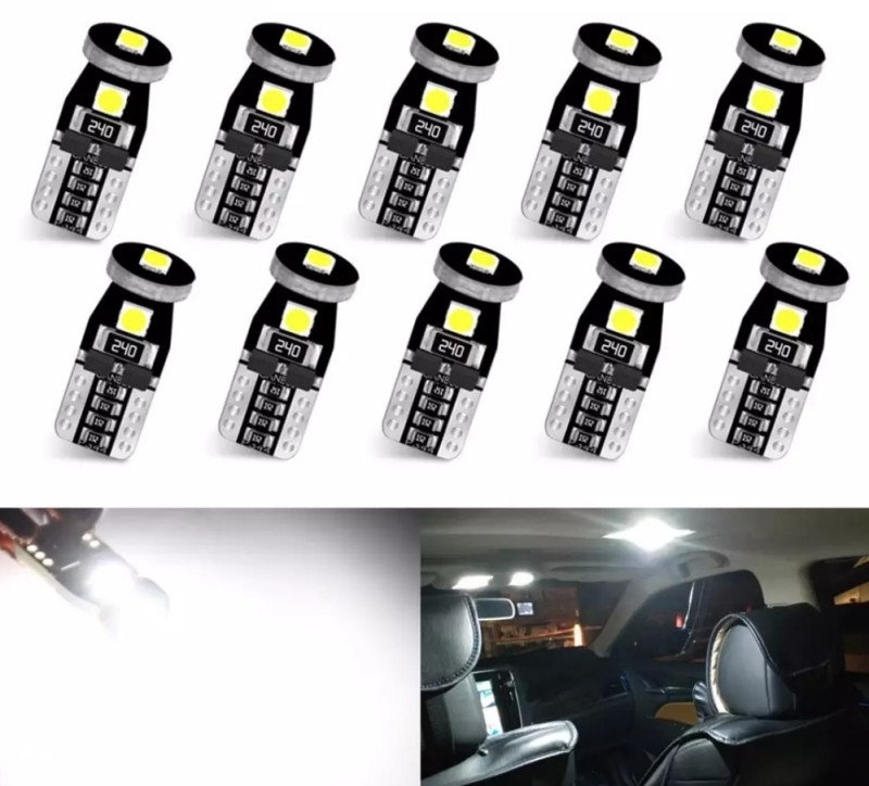 LED sijalice T10 za poziciju i tablice, CANBUS - Svjetla tablica - OLX.ba