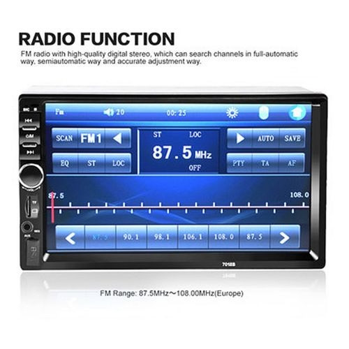 Auto Radio USB NISSAN Patrol Versa Tiida XTrail Terrano - CD/DVD/MC ...