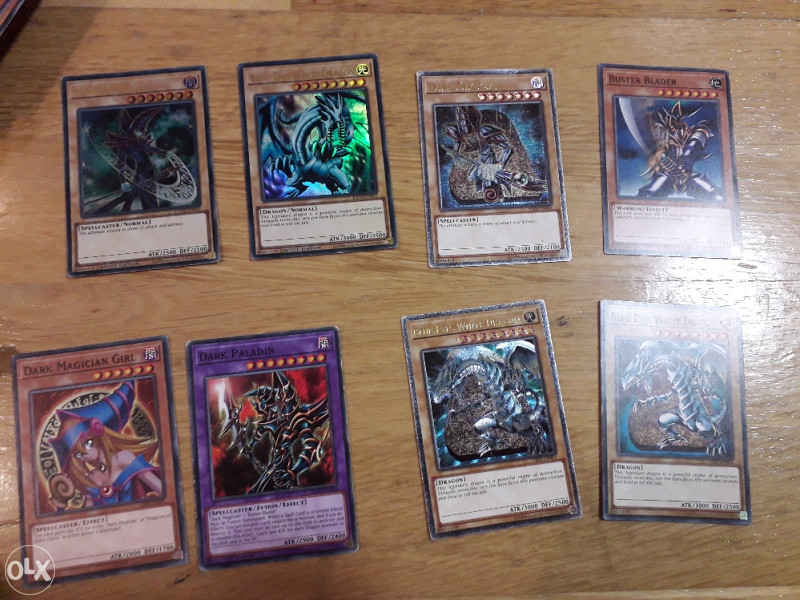 Yu Gi Oh karte (Kaibin i Yugijev deck) + 300 karata - Sličice i albumi ...