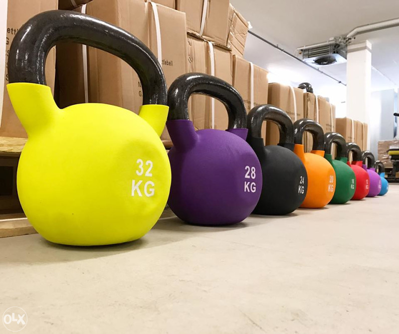 Girja Girje 24kg Ljubičasta Kettlebells 24kg - Tegovi - OLX.ba