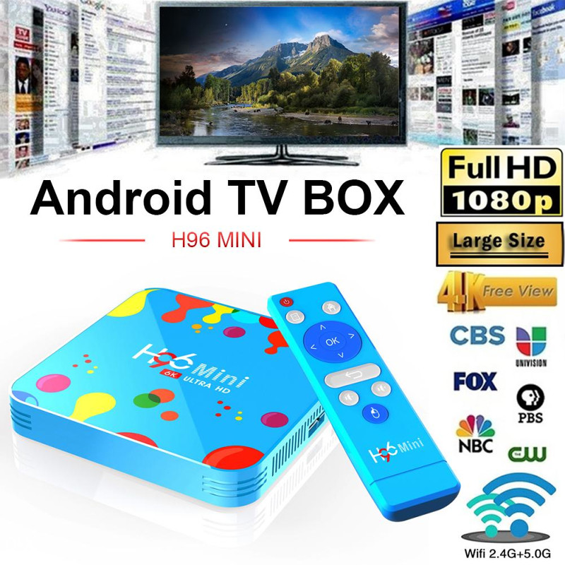 Android TV BOX 128GB ROM 4GB ram H96 Mini H6 - TV boxovi - OLX.ba
