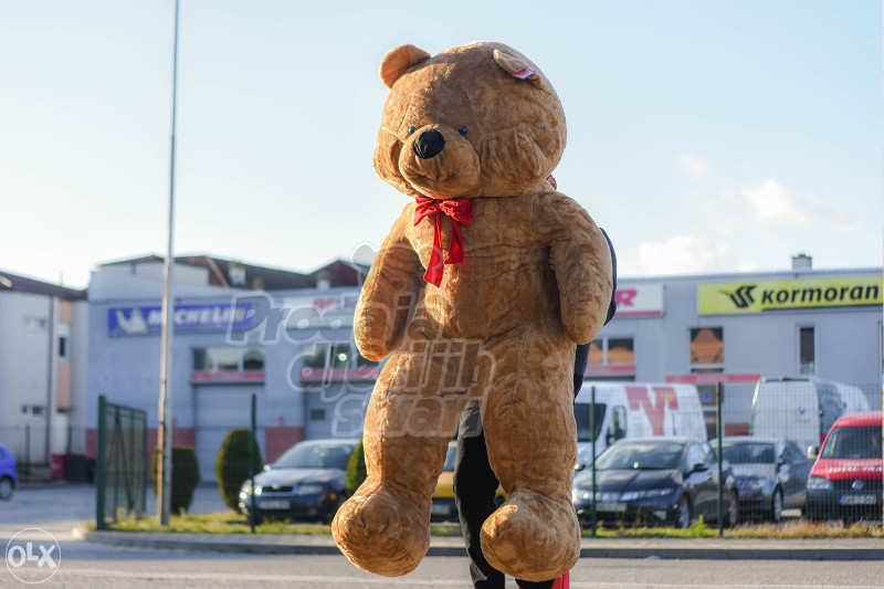Veliki plisani medo/medvjed/mede 2.1m/210cm - smedji - Plišane igračke ...
