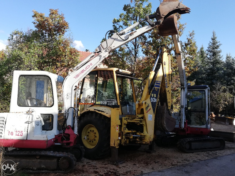 Mini bager takeuchi - Bageri - OLX.ba