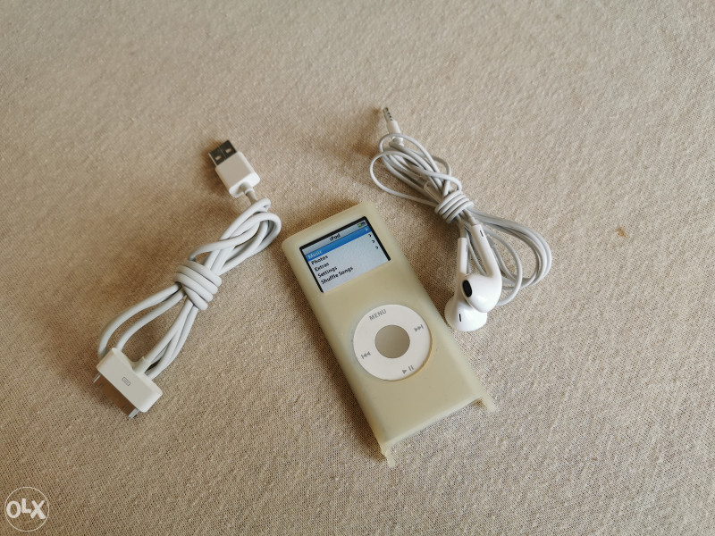 ORIGINAL Apple Silver iPod nano 2nd Gen A1199 4GB - Video iPod i mp3 ...