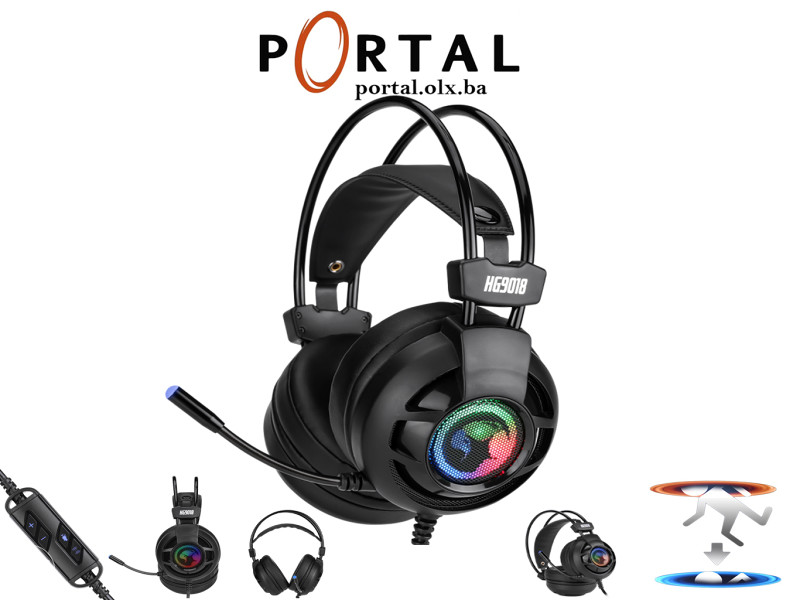 Slusalice GAMING HG9018 Marvo 7.1 virtual surround - PC slušalice - OLX.ba