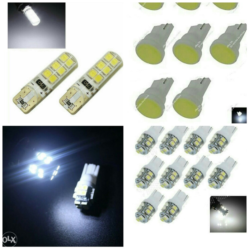 T10 UBODNE LED SIJALICE (pozicija/unutrasnjost/tablice) - Svjetla tablica za automobile - OLX.ba