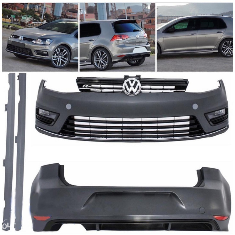 VW Golf 7 R-LINE Body Kit Set Branika 2012-2017 - Branici/Karambolke i ...