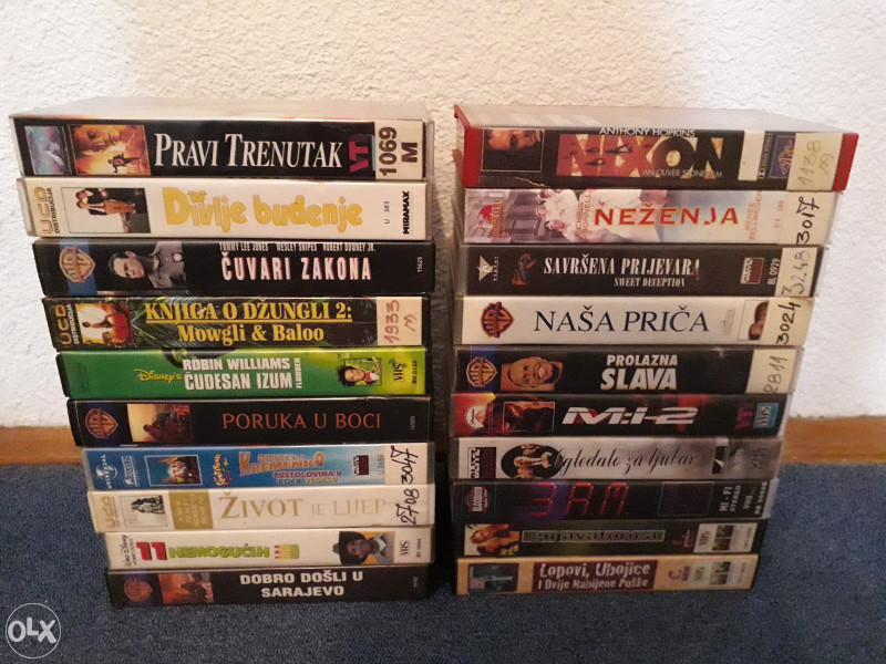 VHS kasete - Filmovi i serije - OLX.ba
